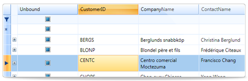 WPF Controls: WPF Grid from ComponentOne